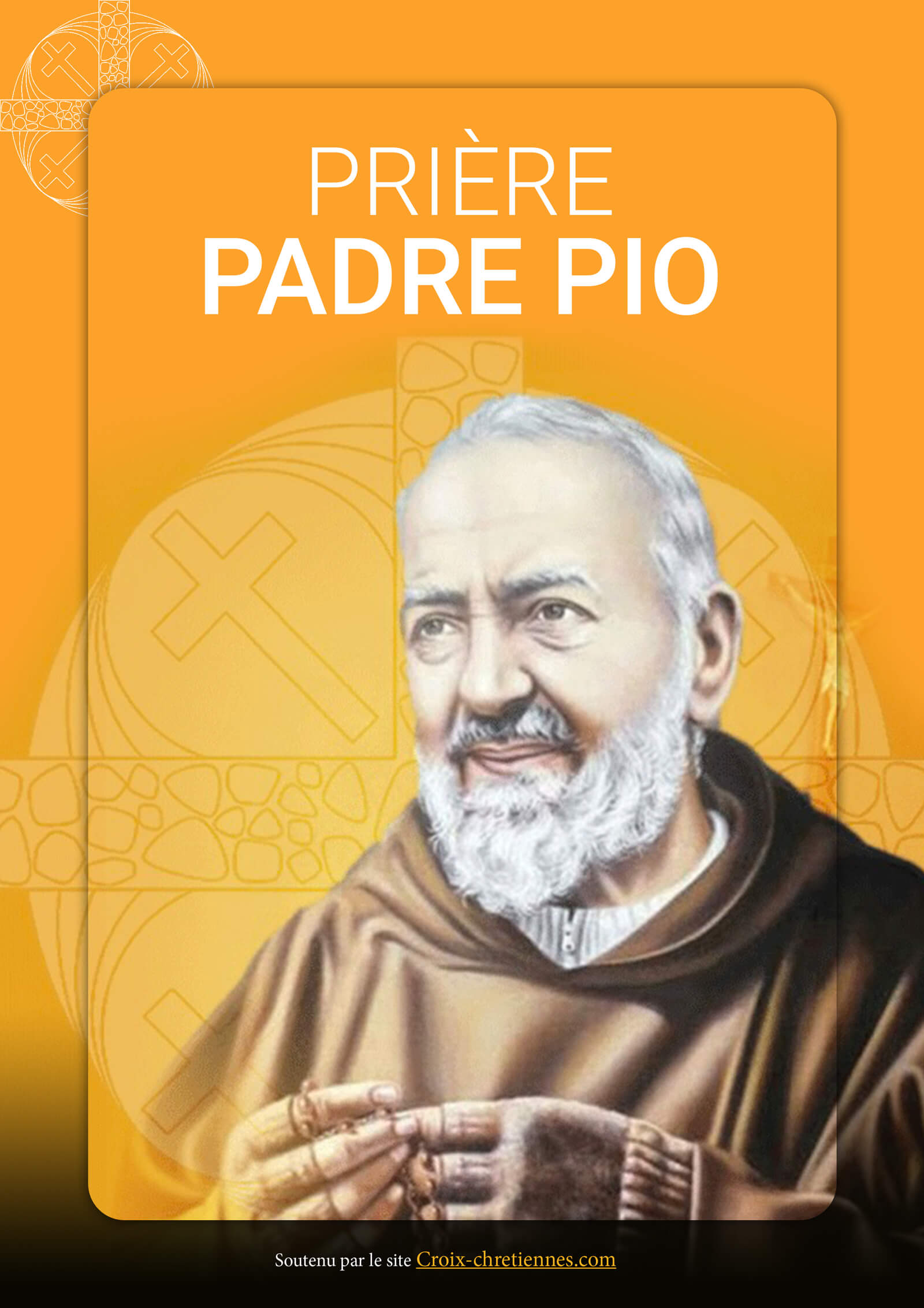 Prayer Padre Pio pdf book - Croix Chrétiennes