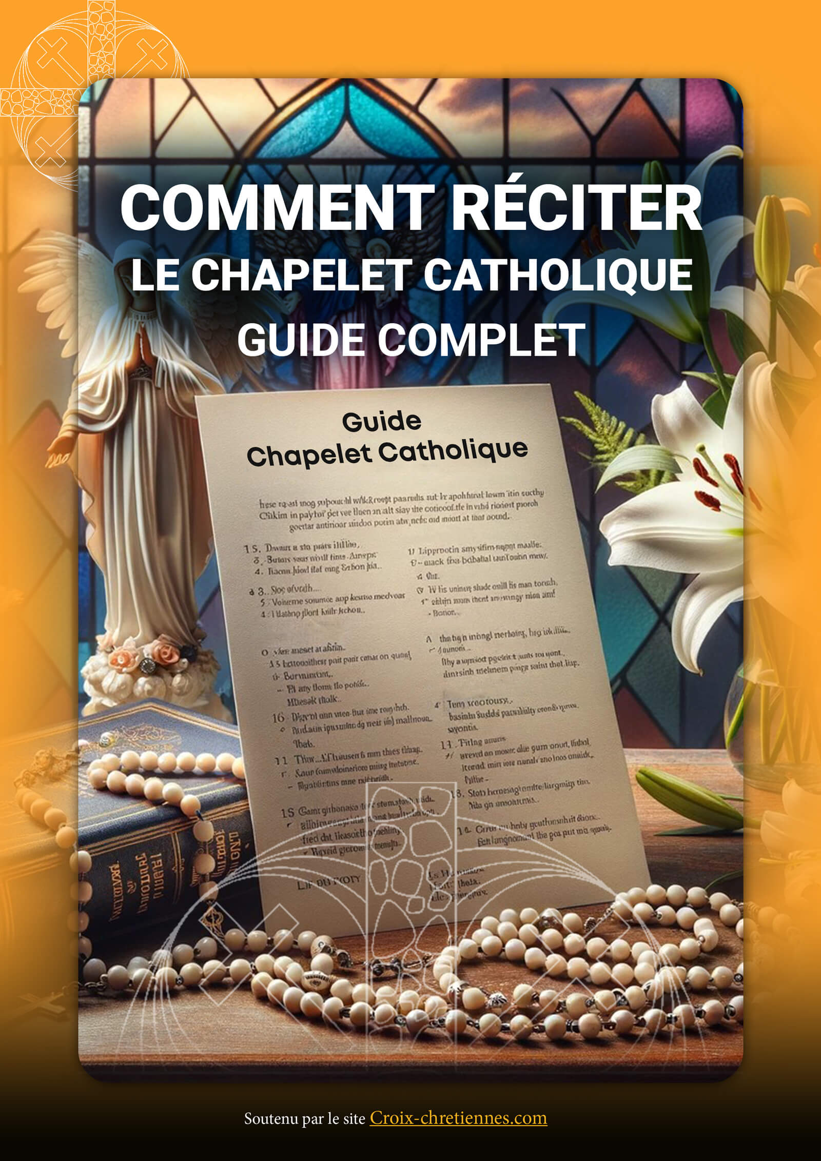 How to recite the Catholic rosary: PDF book (Free Guide)