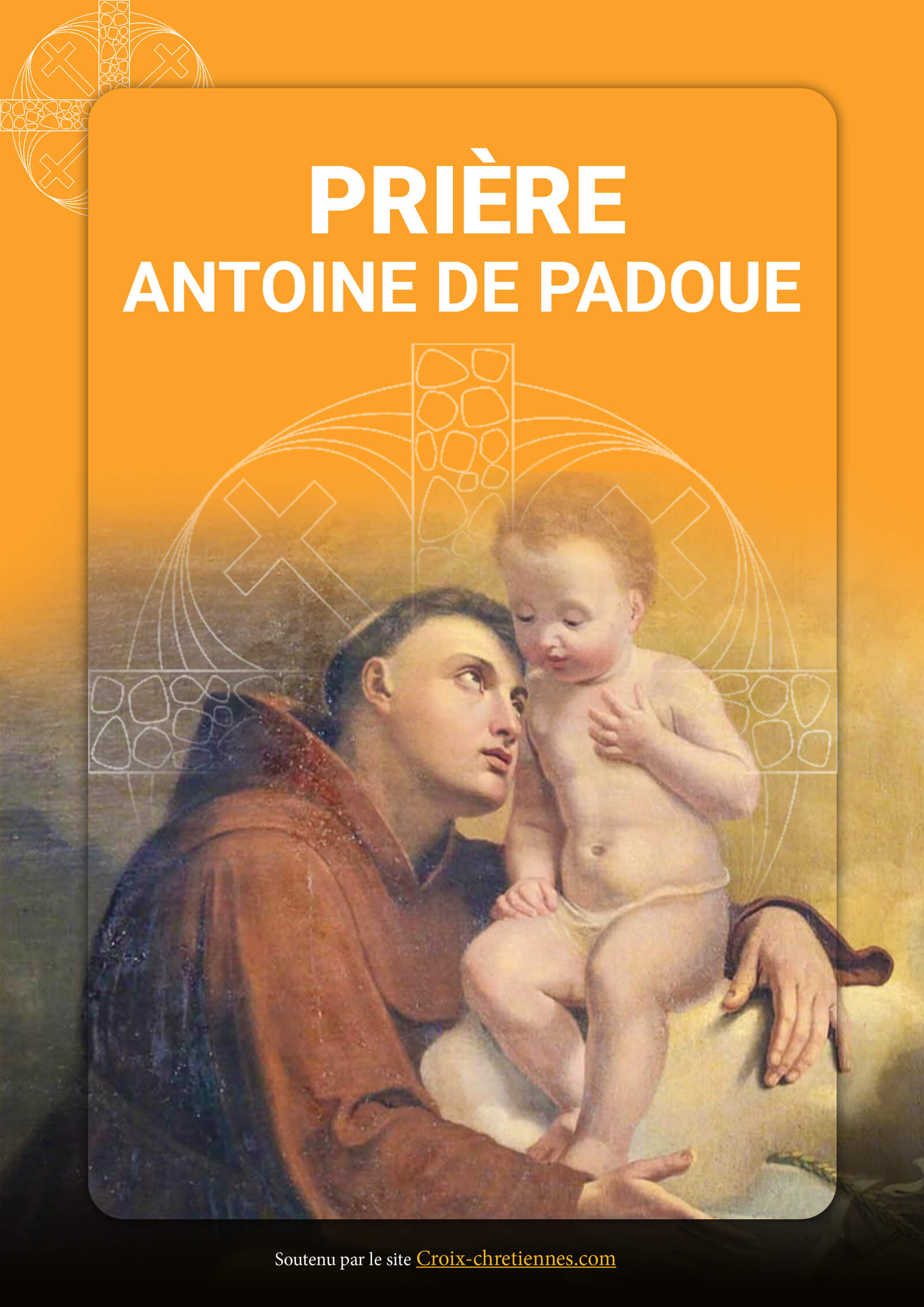 Livre PDF Saint Antoine de Padoue : PRIÈRE CHRÉTIENNE