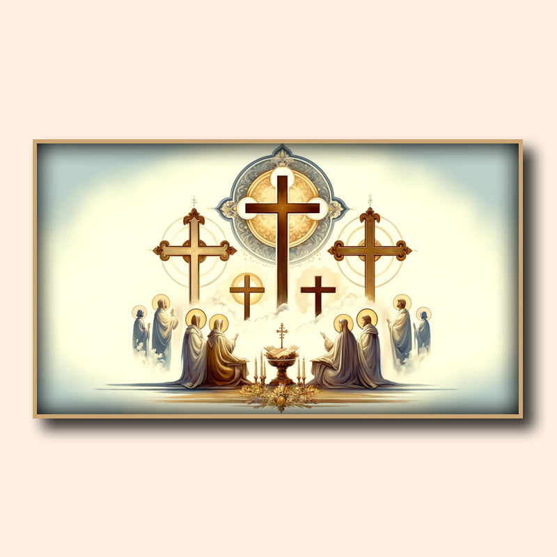 Modern painting Croix Chrétiennes | Croix Chrétiennes