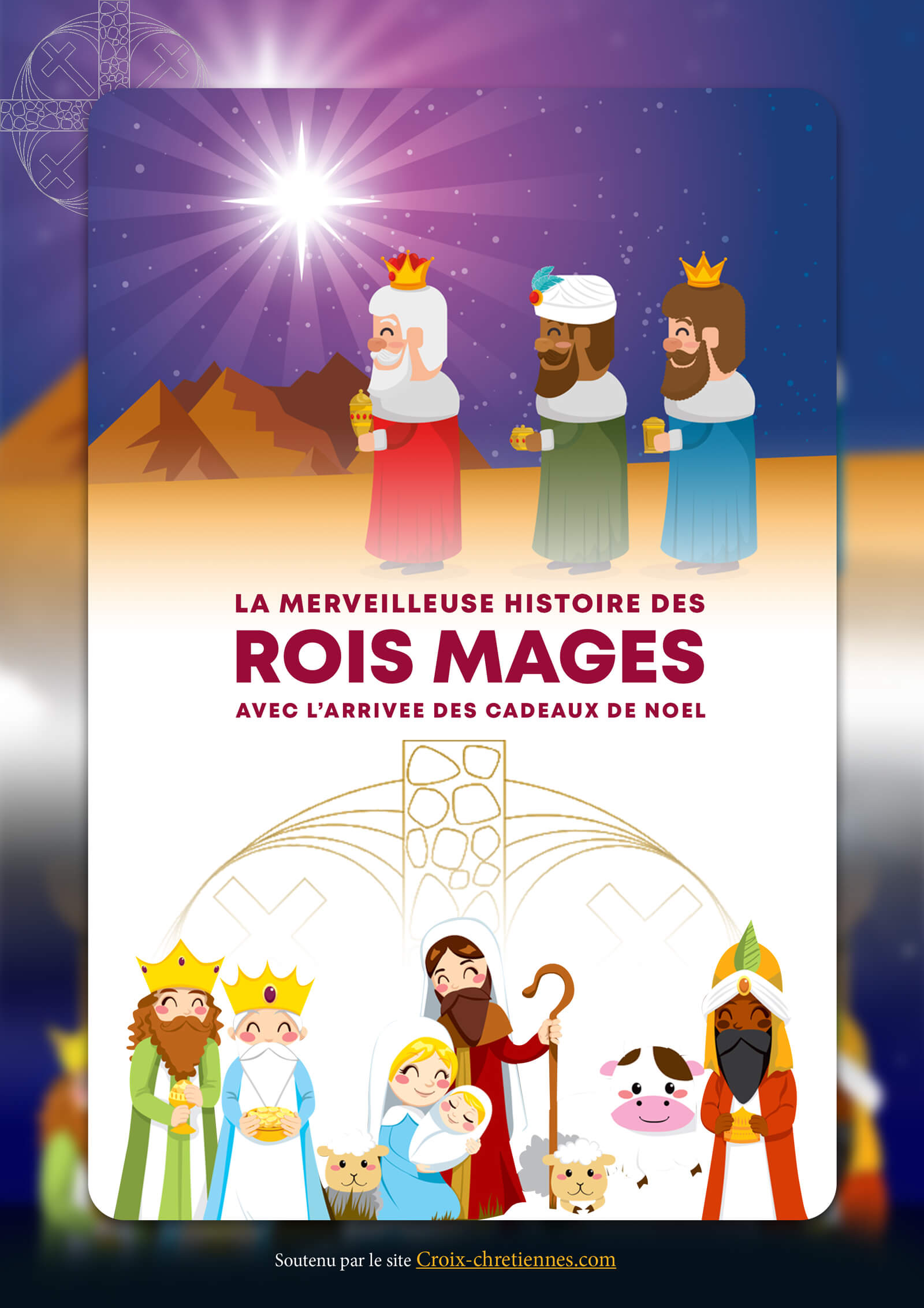 Livre les Rois Mages | Croix Chrétiennes