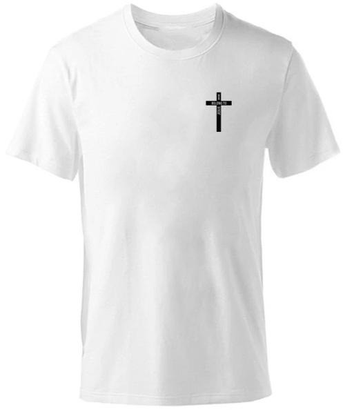 Cross pattern t-shirt | Croix Chrétiennes